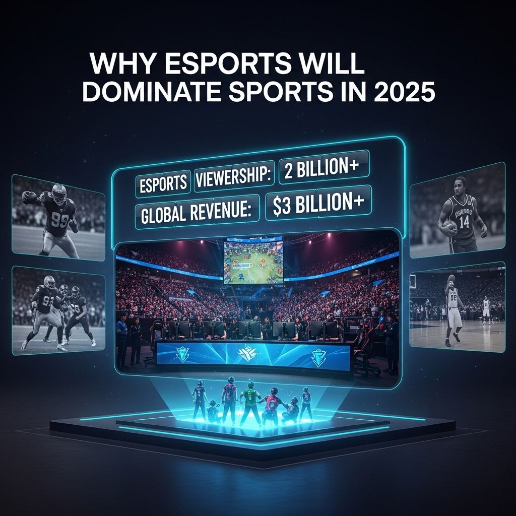 Why Esports Will Dominate Traditional Sports by 2025 - Graphic Eagle