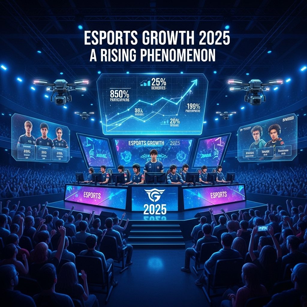 The Unstoppable Growth of Esports in 2025 - Graphic Eagle