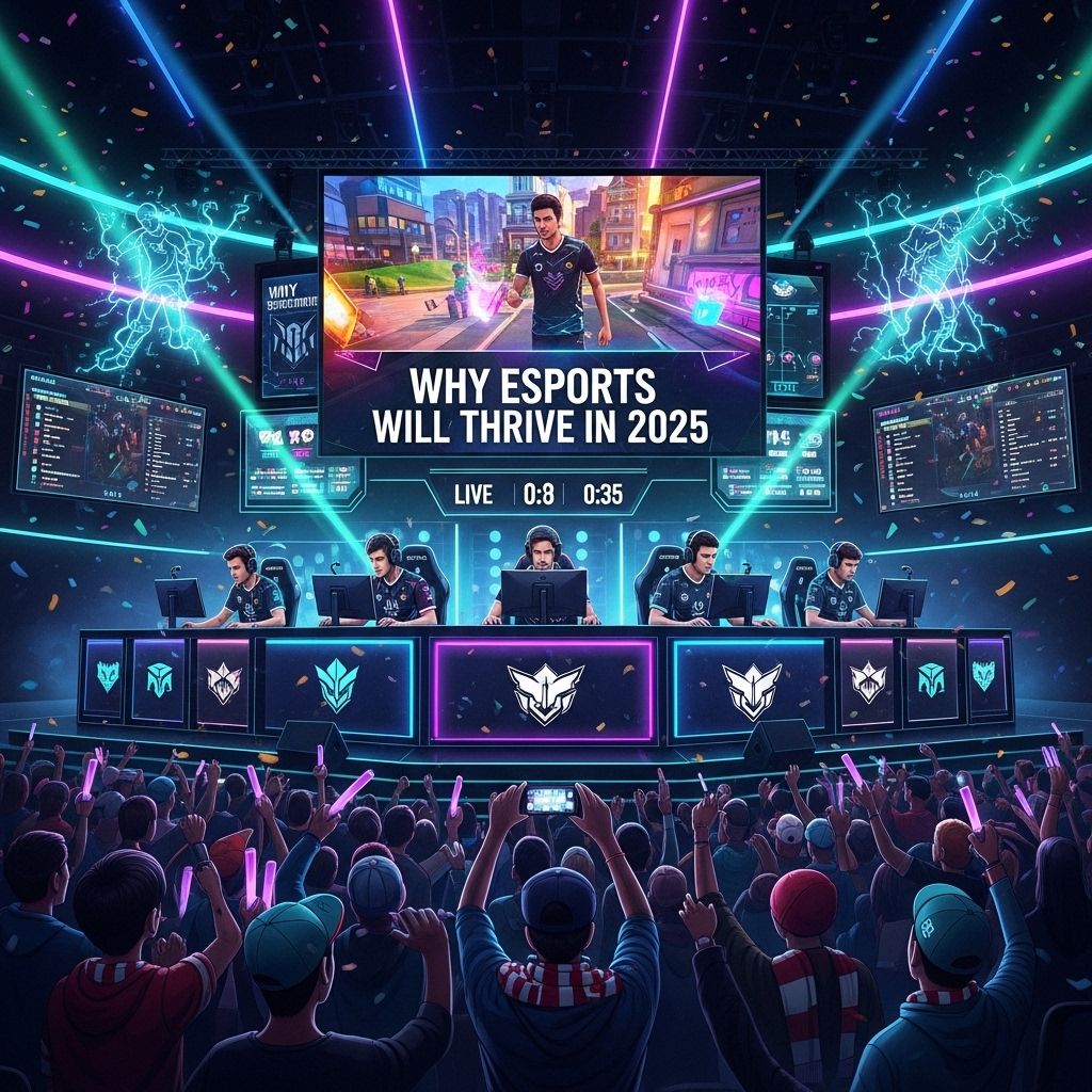 Why Esports Will Thrive in 2025: Key Trends - Graphic Eagle