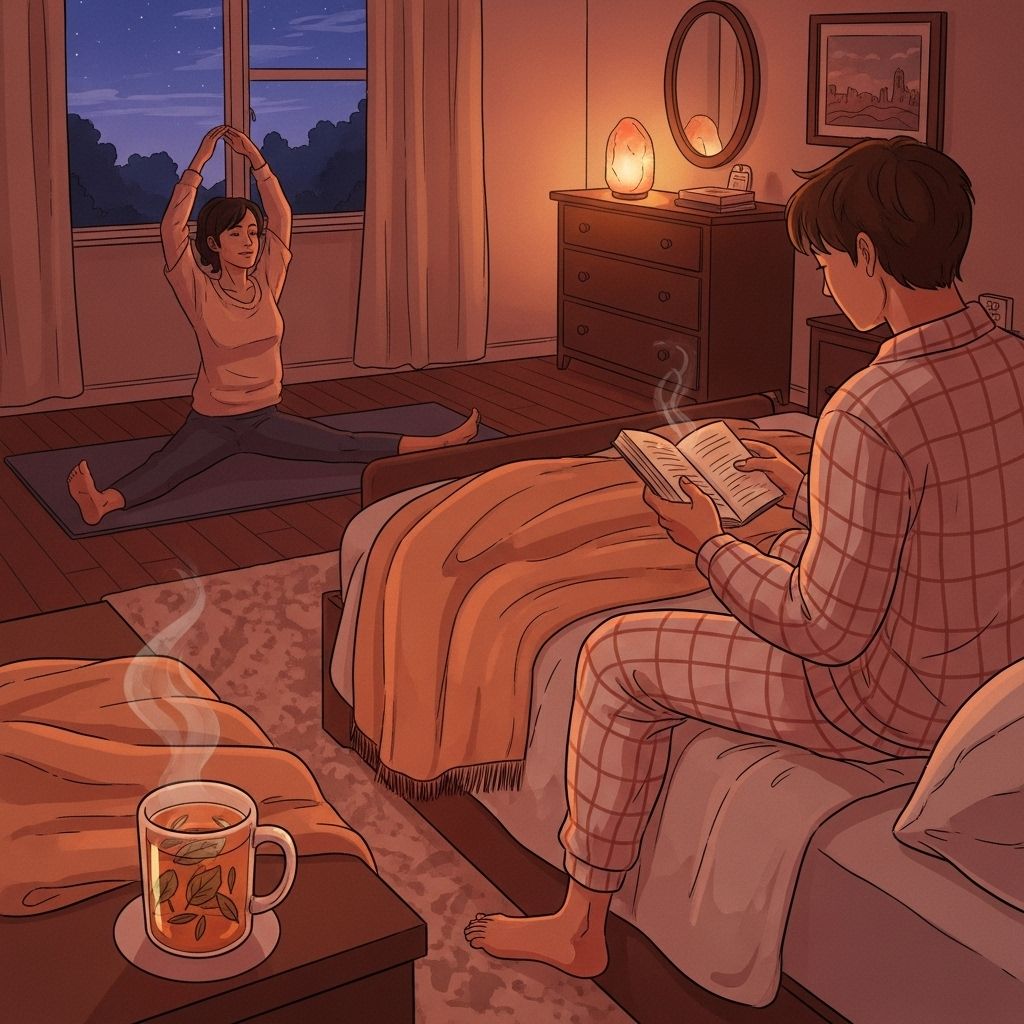 Evening Rituals for a Restful Night - Graphic Eagle