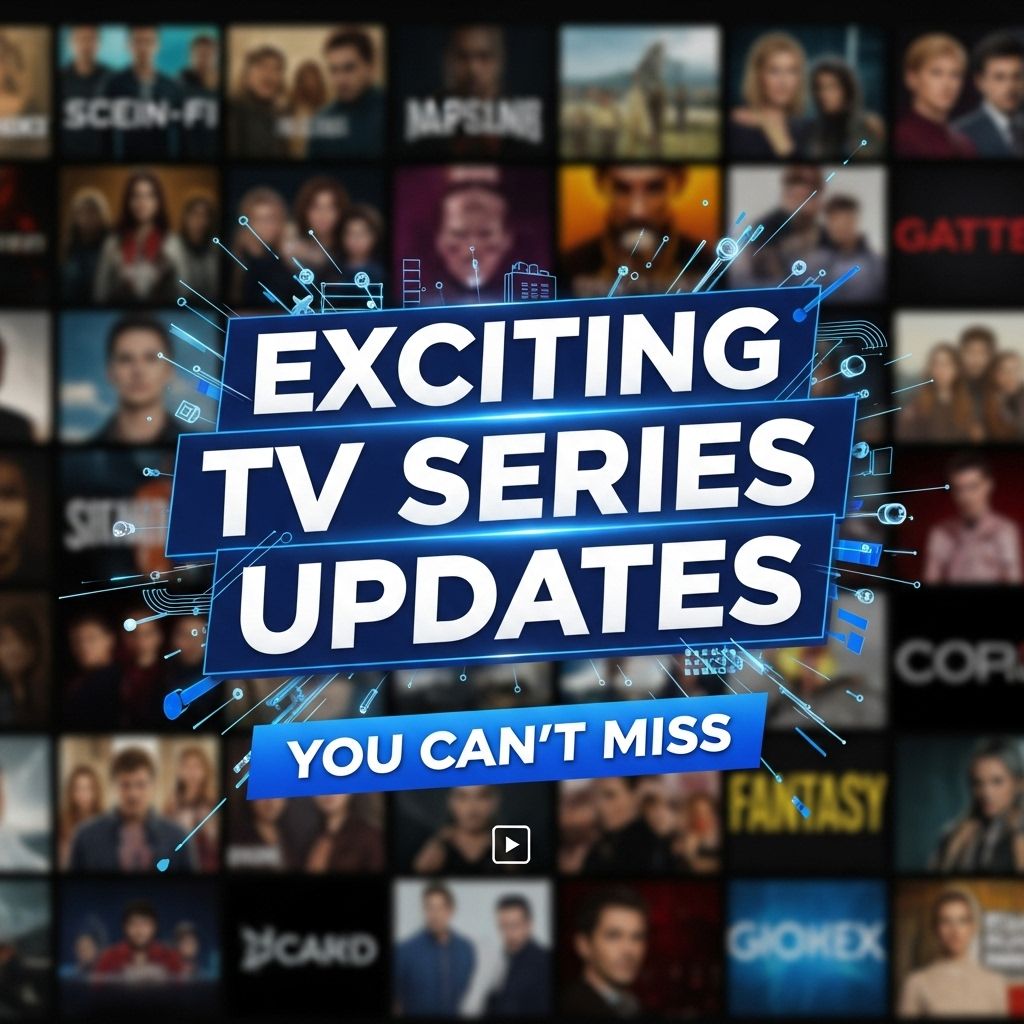 Exciting TV Series Updates You Can't Miss - Graphic Eagle