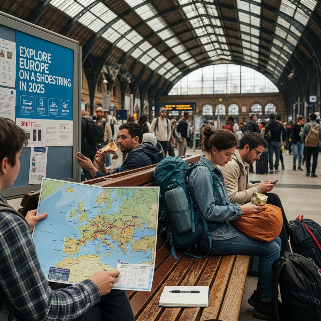 Explore Europe on a Shoestring in 2025 - Graphic Eagle
