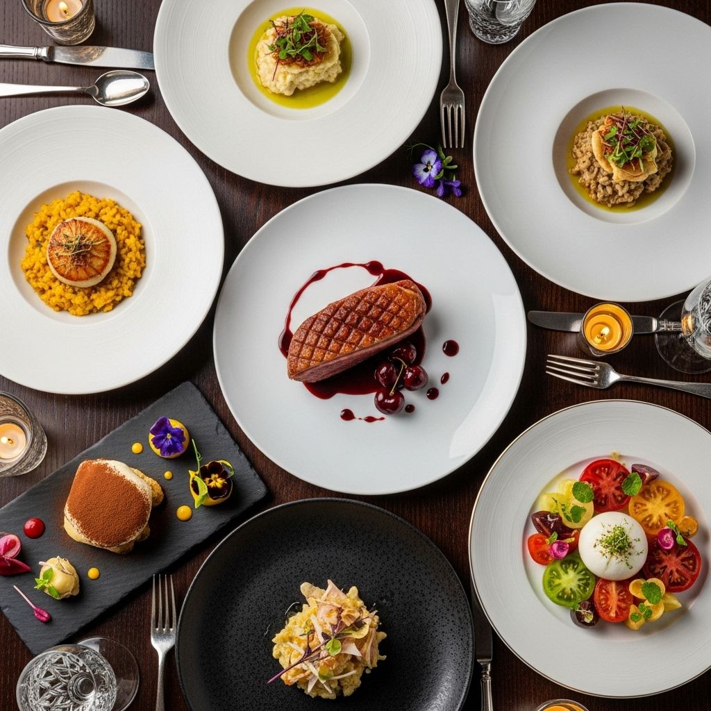 Experience Exquisite Dishes at Fine Dining Spots - Graphic Eagle