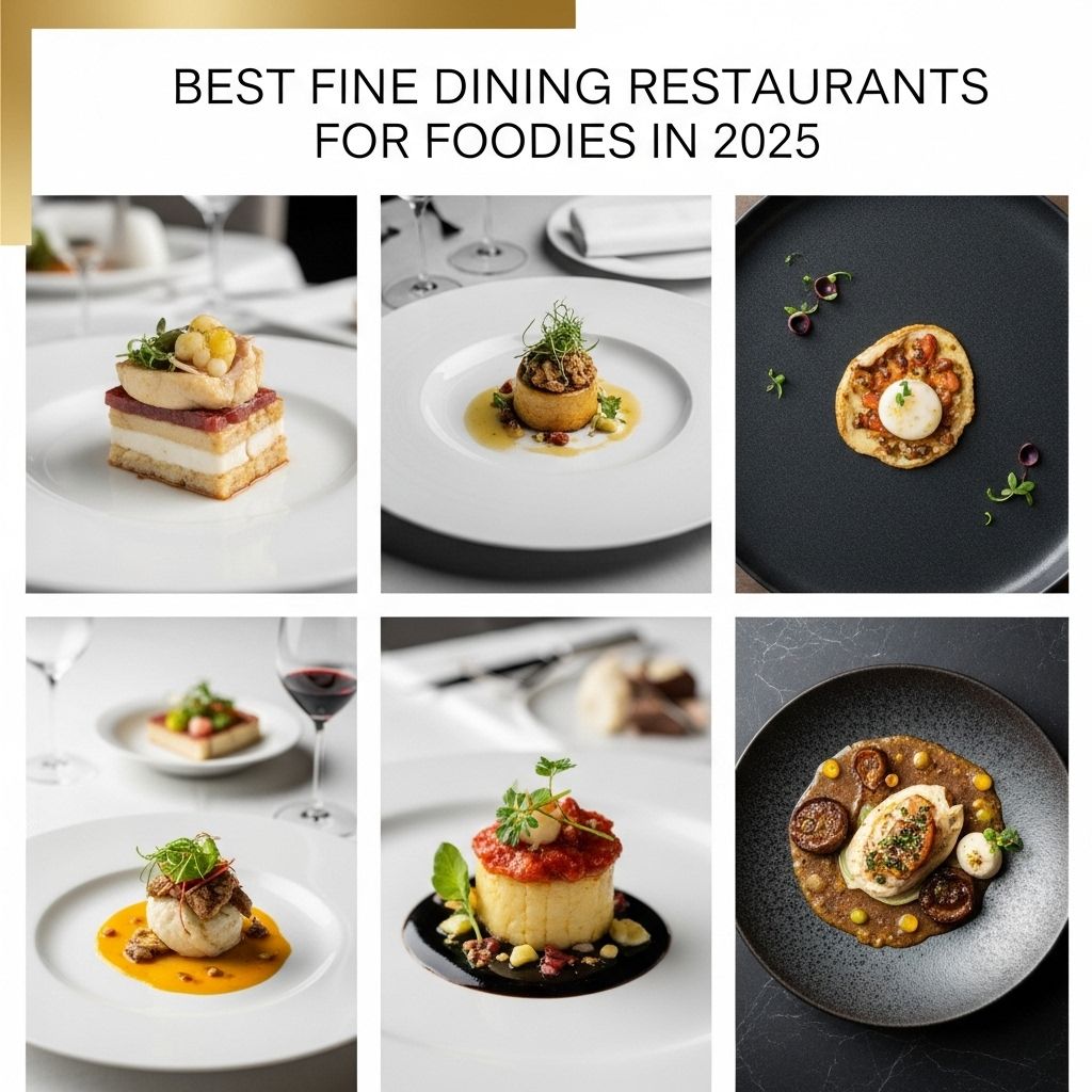 Top Fine Dining Experiences for Foodies in 2025 - Graphic Eagle