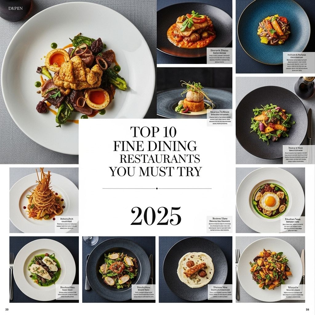 Top 10 Fine Dining Restaurants to Try in 2025 - Graphic Eagle