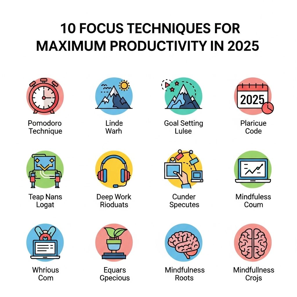 10 Focus Techniques For Maximum Productivity In 2025 Graphic Eagle