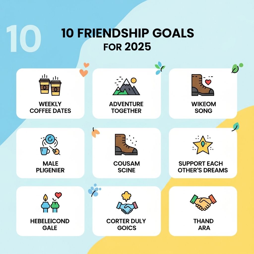 10 Friendship Goals to Achieve by 2025 - Graphic Eagle