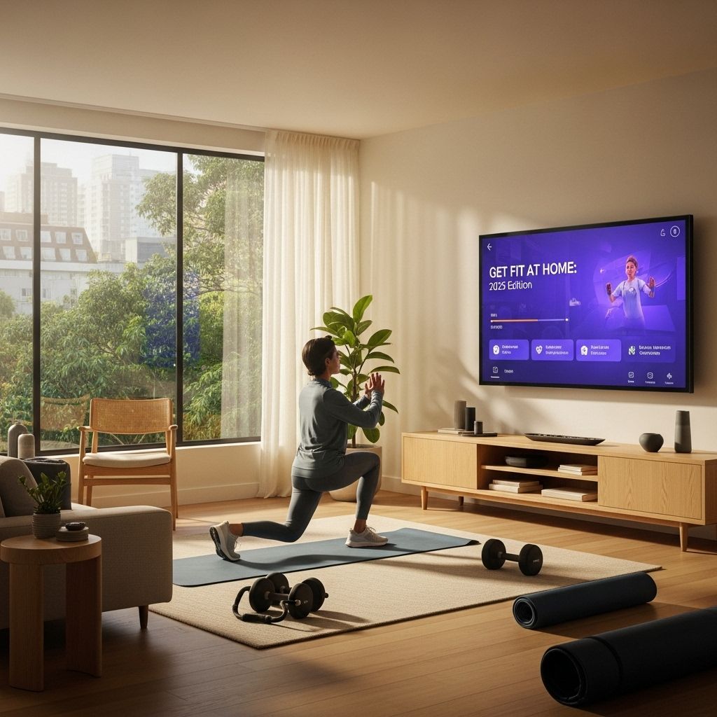 Get Fit at Home: 2025 Edition - Graphic Eagle