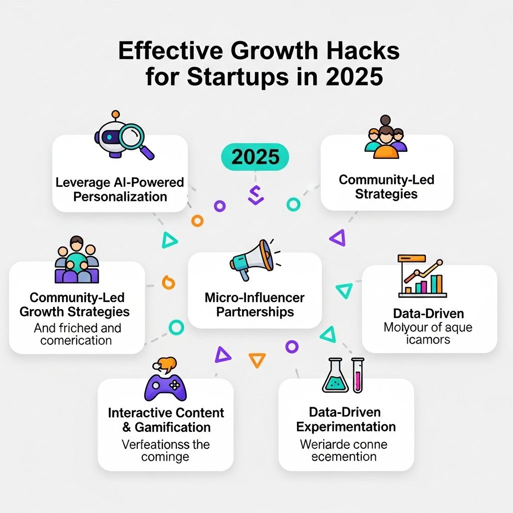 10 Effective Growth Hacks for Startups in 2025 - Graphic Eagle