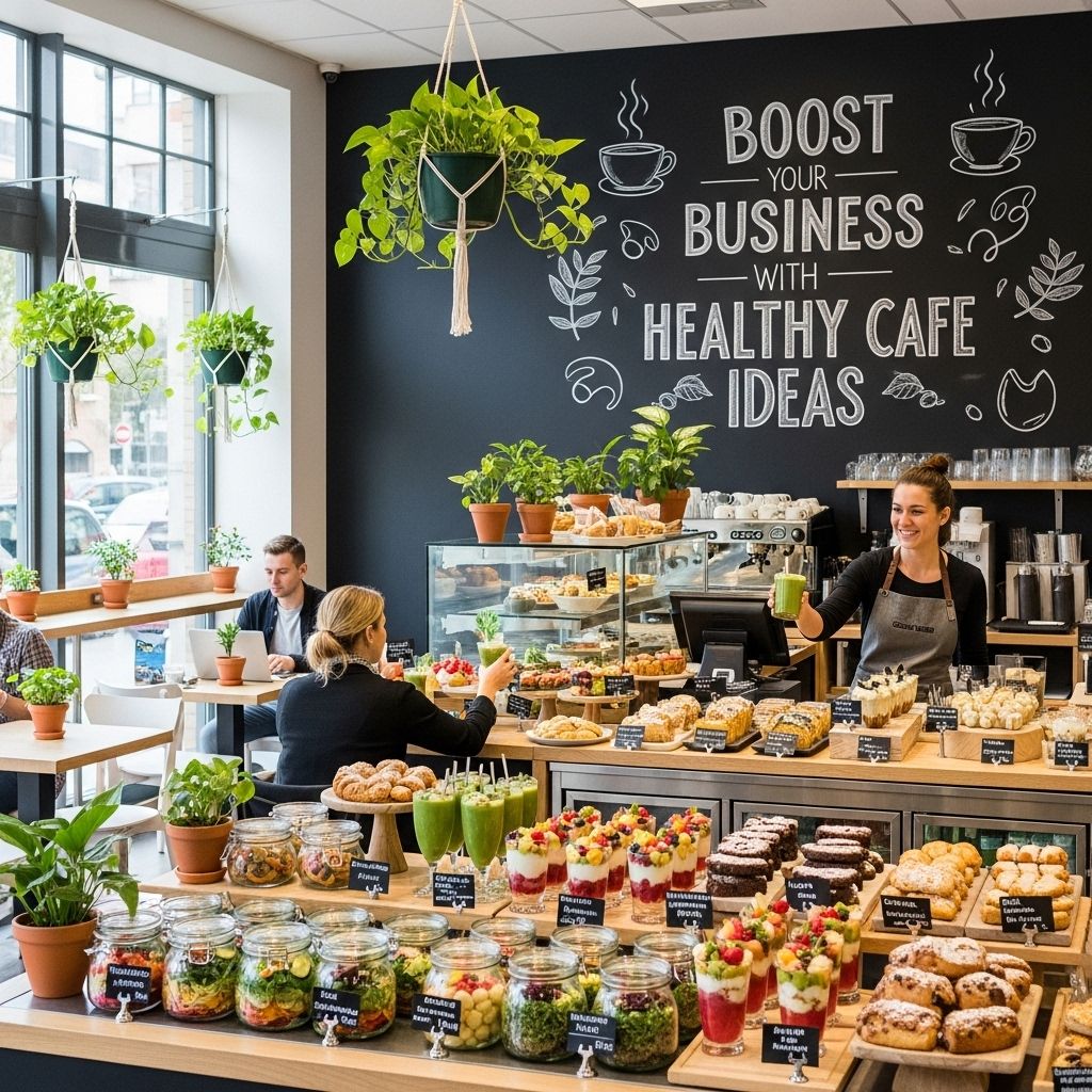 Boost Your Business with Healthy Cafe Ideas - Graphic Eagle