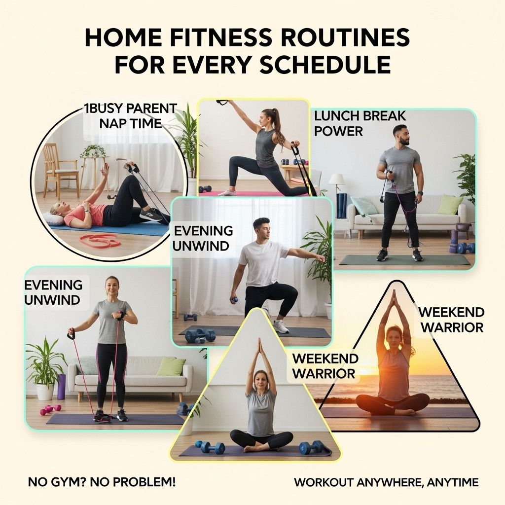 Home Fitness Routines for Every Schedule - Graphic Eagle