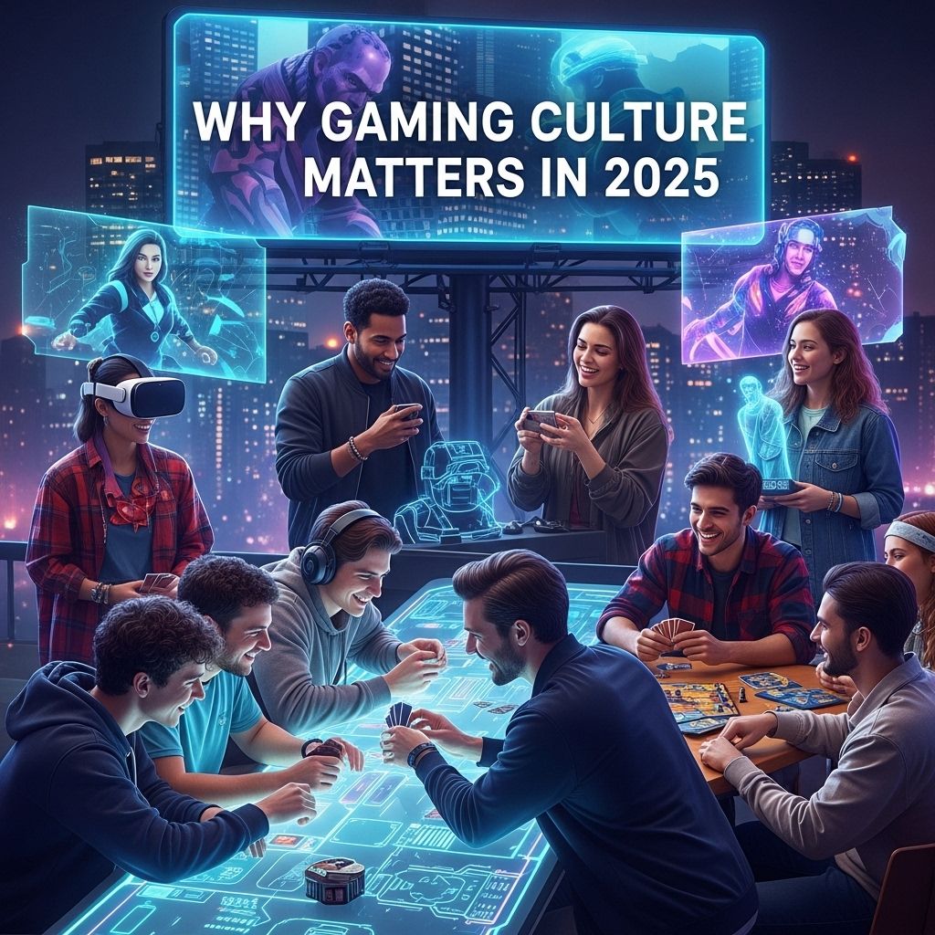 The Importance of Gaming Culture in 2025 - Graphic Eagle