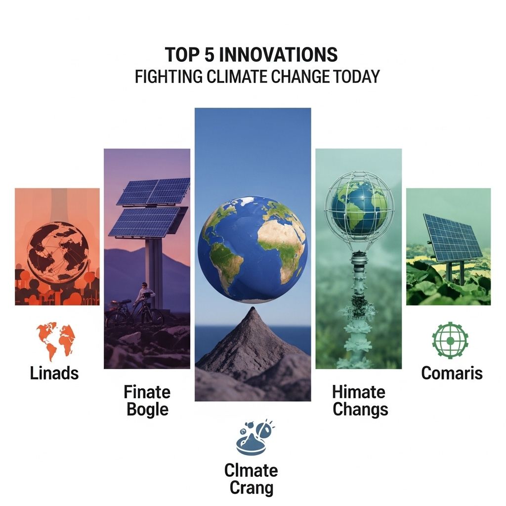 Top 5 Innovations Fighting Climate Change Today - Graphic Eagle