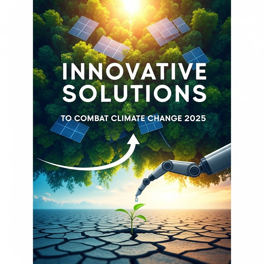 Innovative Solutions to Combat Climate Change in 2025 - Graphic Eagle