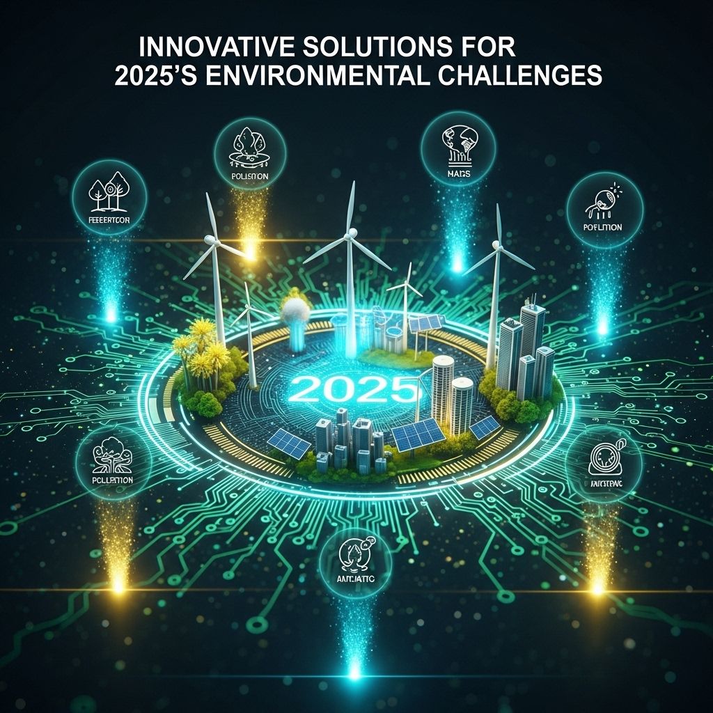 Innovative Solutions for 2025's Environmental Challenges - Graphic Eagle