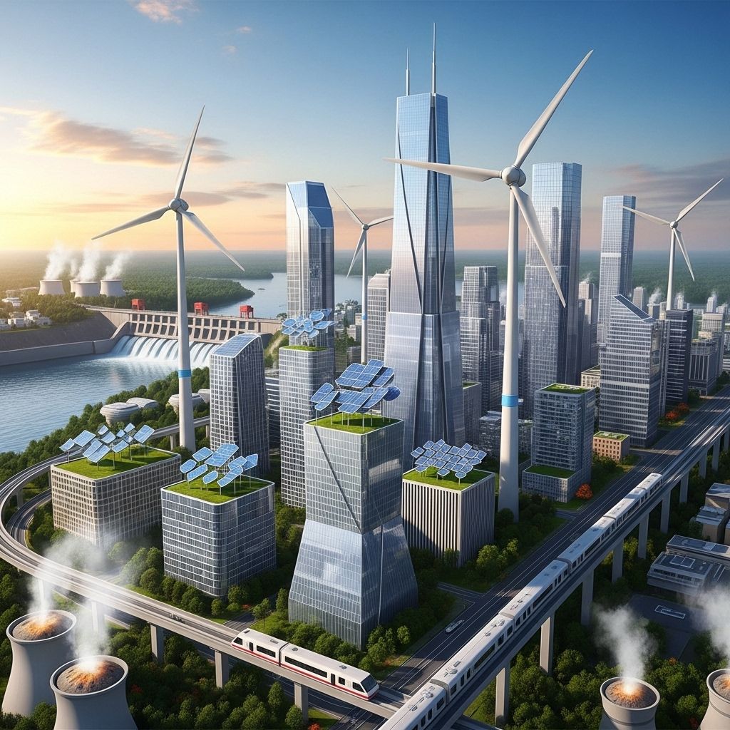 Innovative Renewable Energy Solutions for a Greener Future - Graphic Eagle