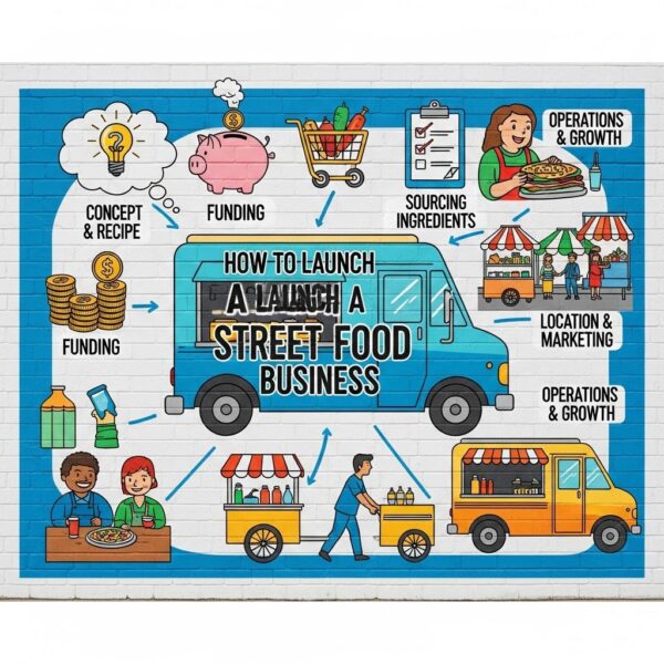 10 Tips to Succeed with Your Street Food Business - Graphic Eagle