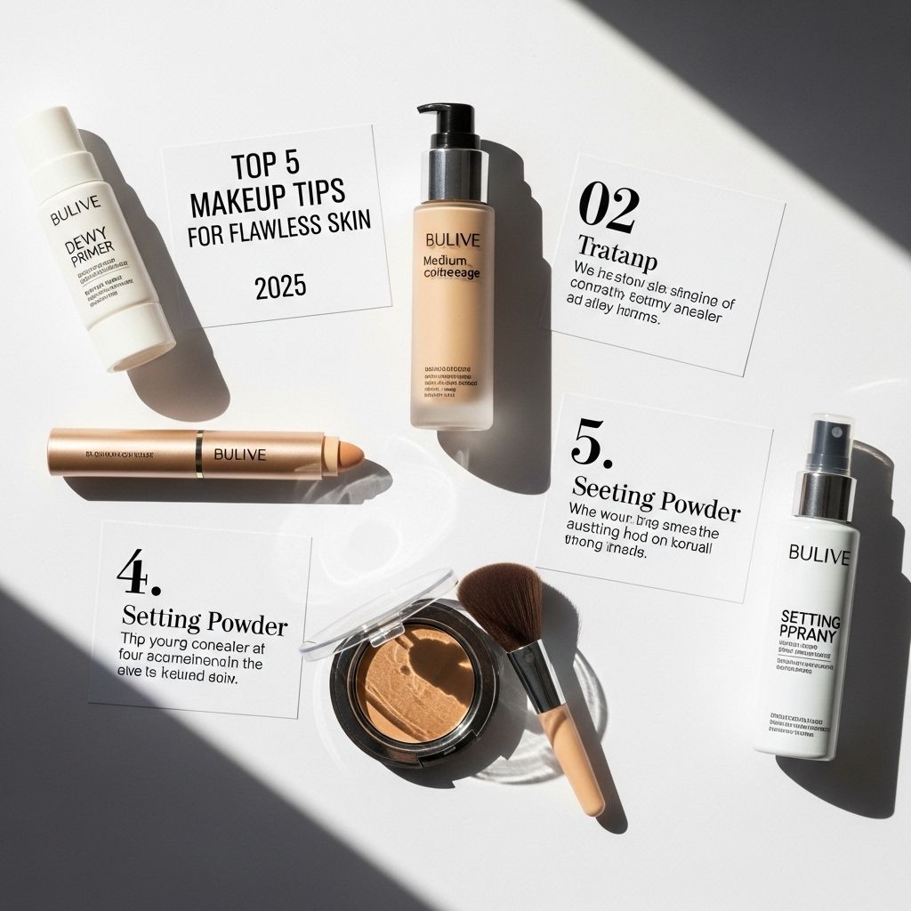 Top 5 Makeup Tips for Flawless Skin - Graphic Eagle