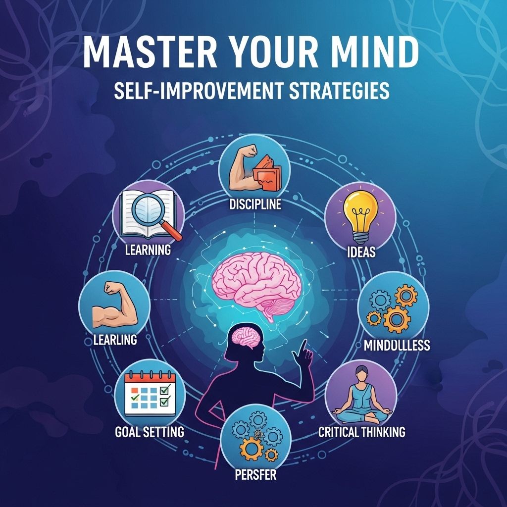 Master Your Mind: Effective Self-Improvement Strategies - Graphic Eagle