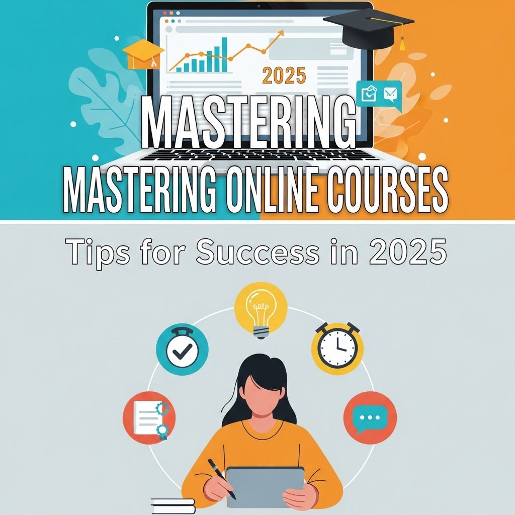 Mastering Online Courses: Essential Tips for Success in 2025 - Graphic ...