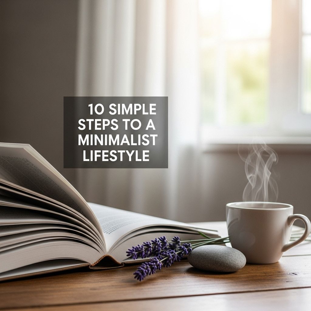 Embrace Minimalism: 10 Simple Steps to a Minimalist Lifestyle - Graphic ...