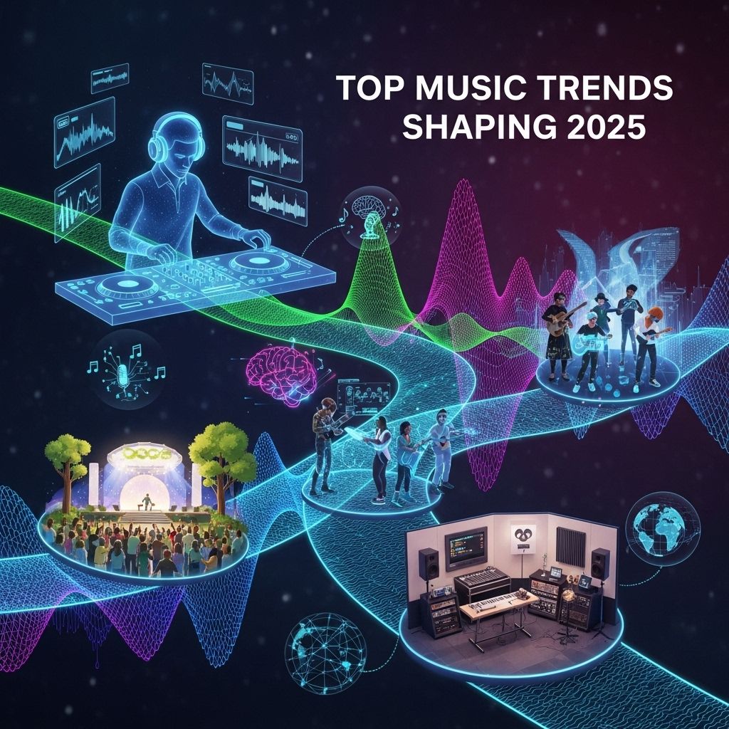 Top Music Trends Shaping 2025 - Graphic Eagle