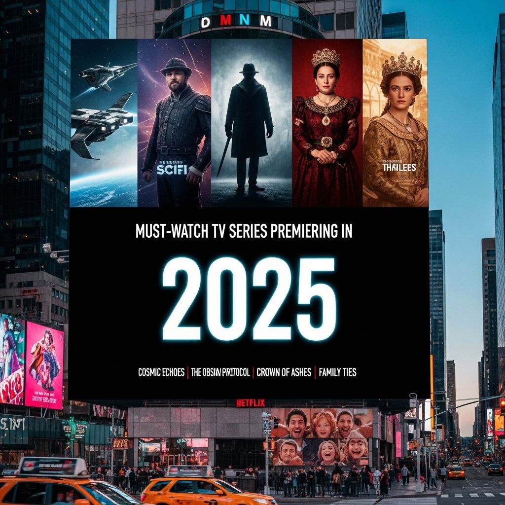 Must-Watch TV Series Premiering in 2025 - Graphic Eagle
