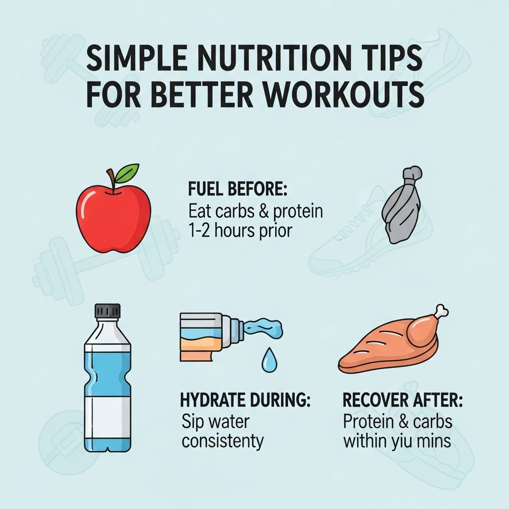 Simple Nutrition Tips for Better Workouts - Graphic Eagle