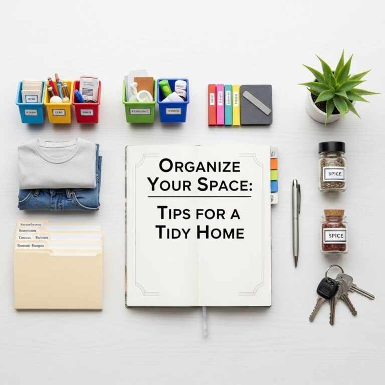 10 Essential Tips for Organizing Your Space at Home - Graphic Eagle