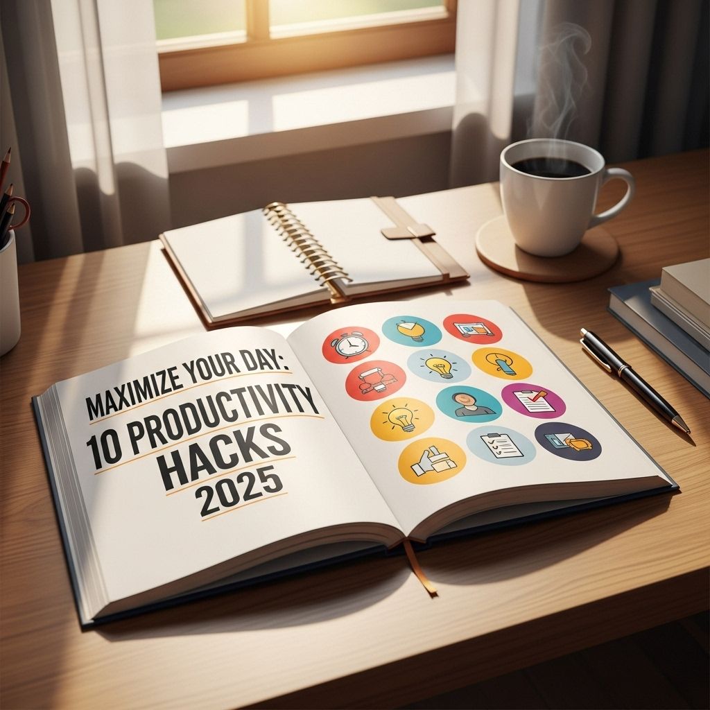 Maximize Your Day: 10 Productivity Hacks for 2025 - Graphic Eagle