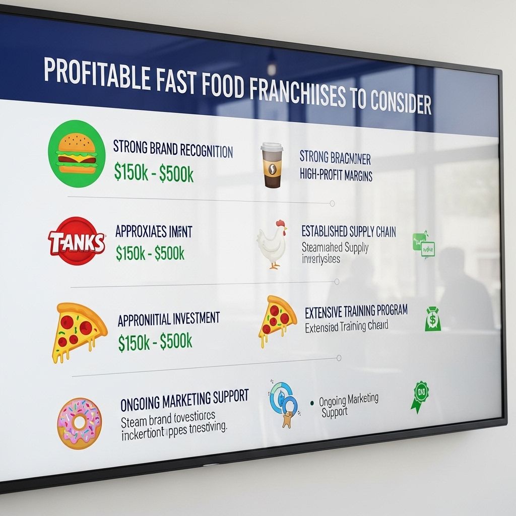 Top Profitable Fast Food Franchises to Consider - Graphic Eagle