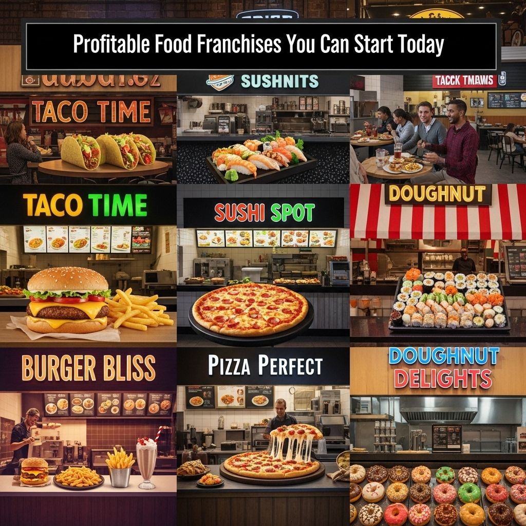 Start Your Profitable Food Franchise Today - Graphic Eagle