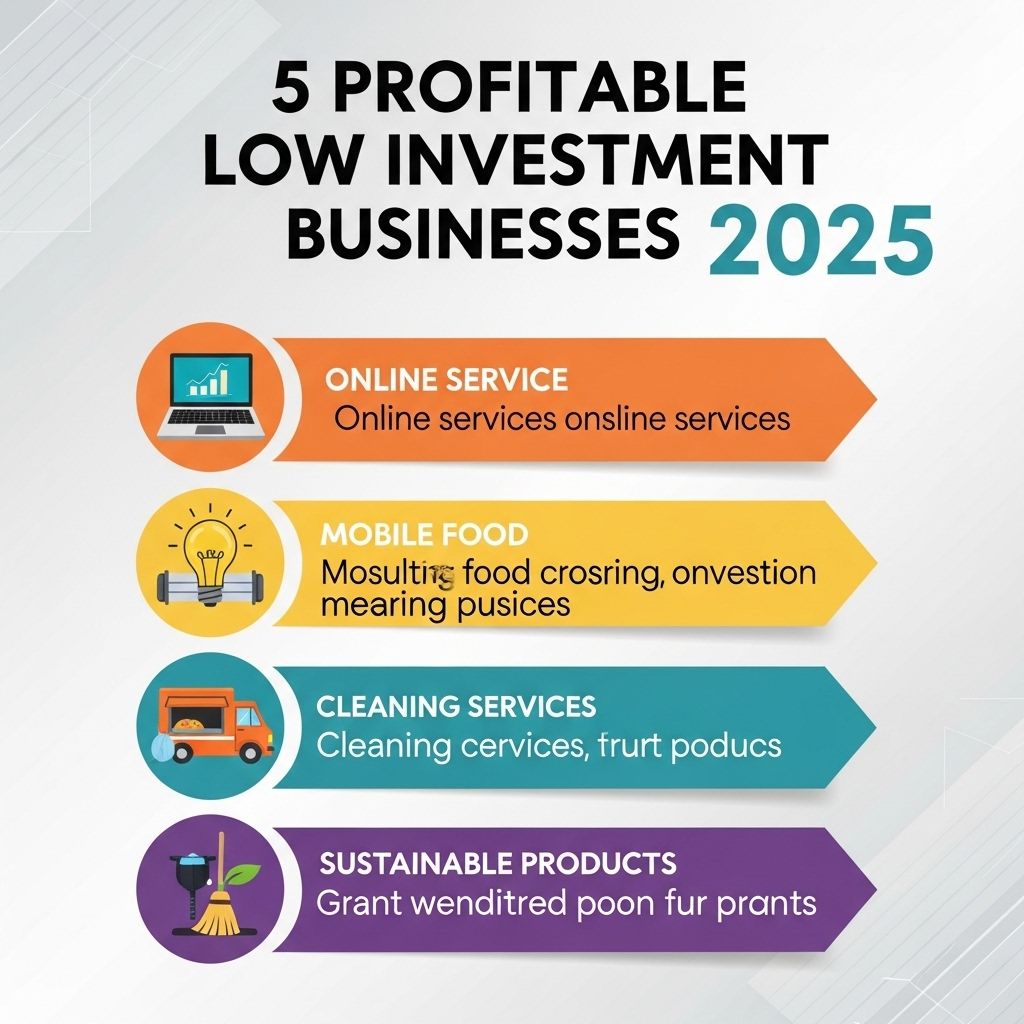 5 Profitable Low Investment Businesses for 2025 - Graphic Eagle