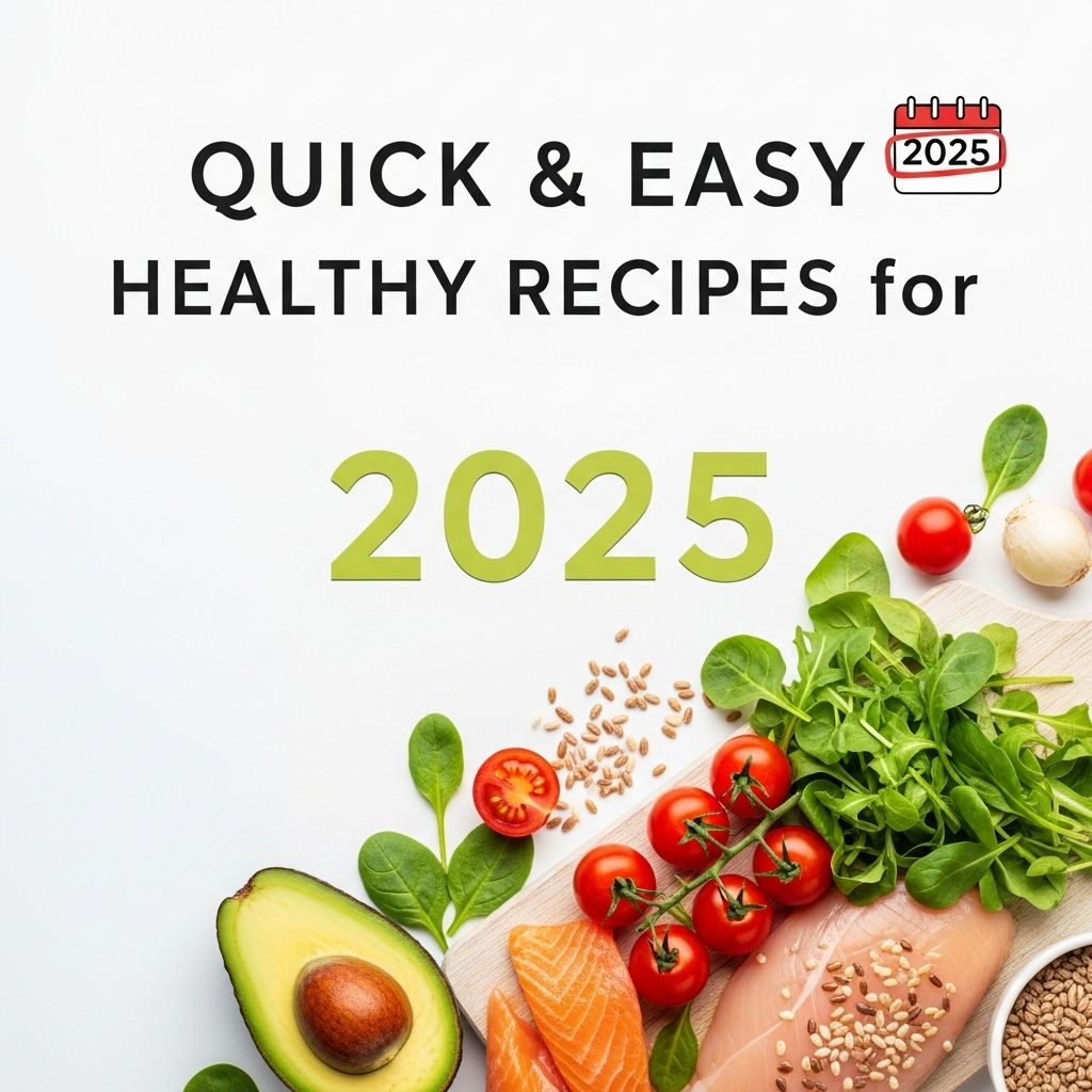 Quick & Easy Healthy Recipes for 2025 - Graphic Eagle
