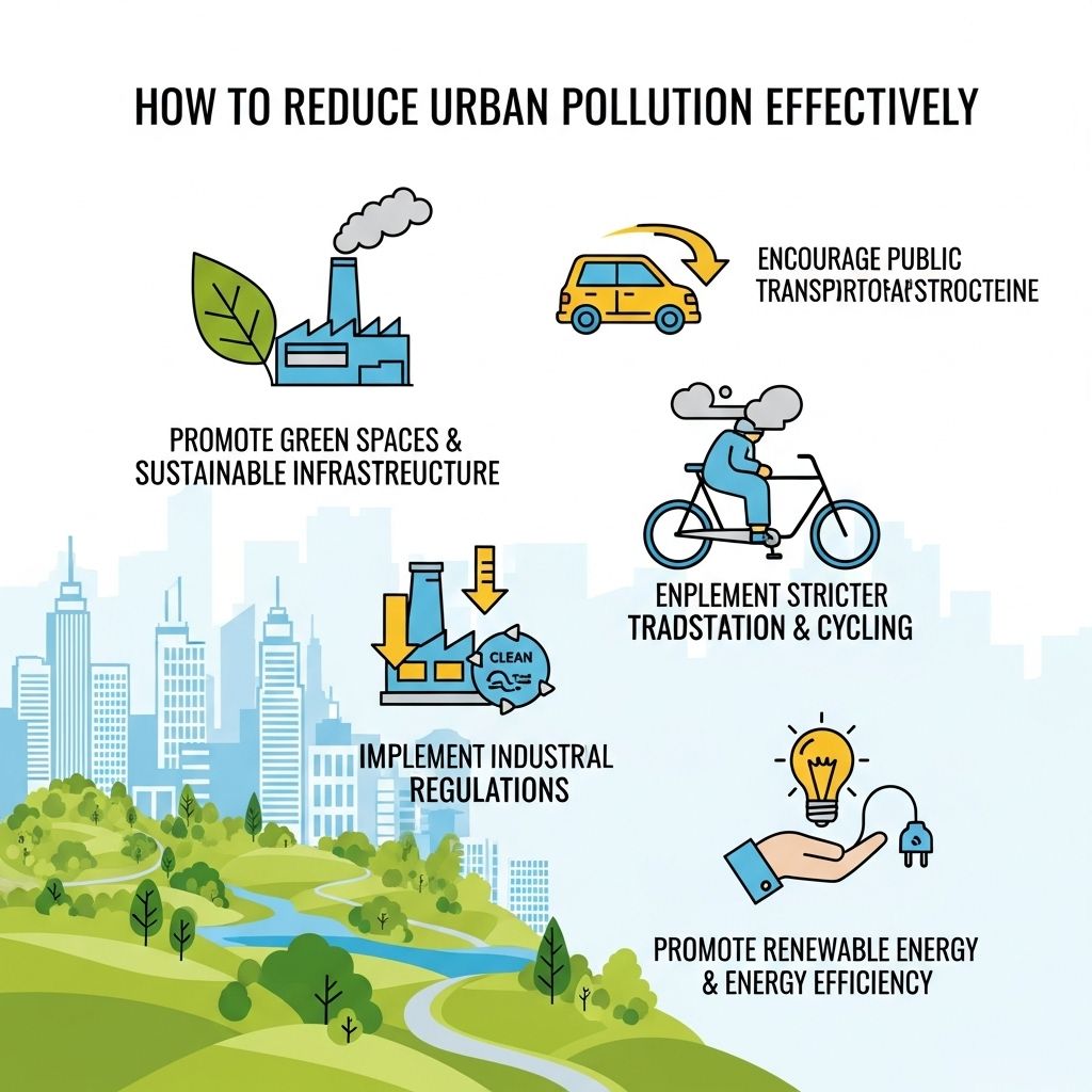 Effective Strategies to Reduce Urban Pollution - Graphic Eagle