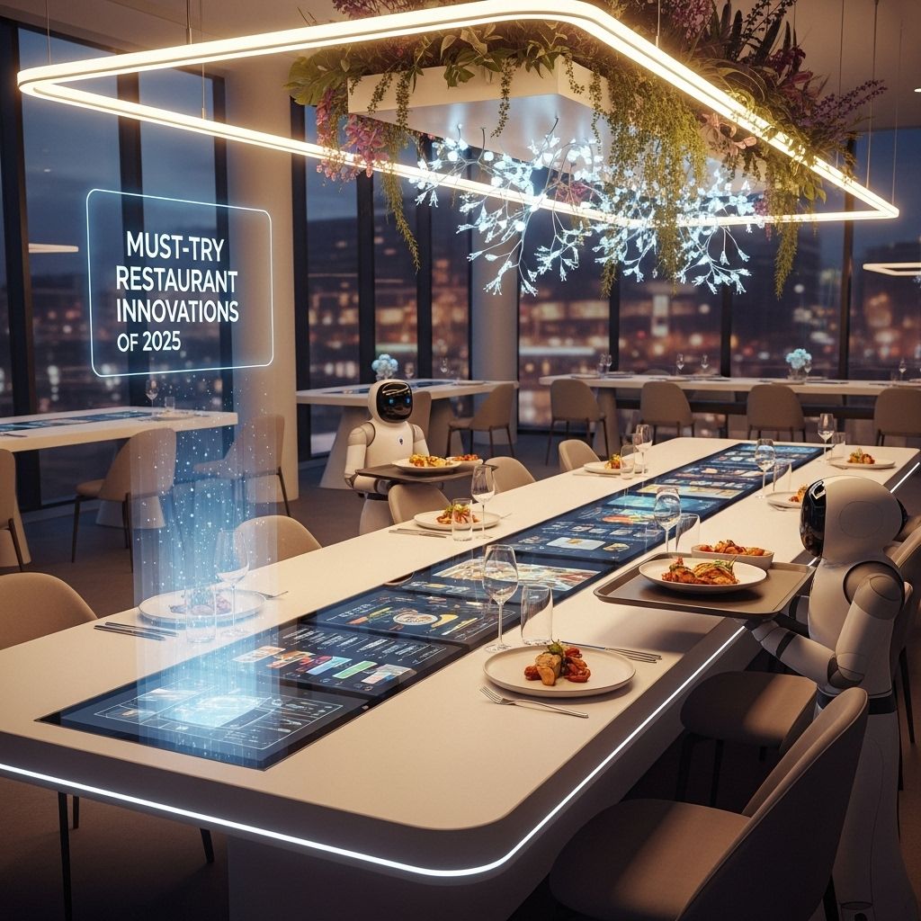 Must-Try Restaurant Innovations of 2025 - Graphic Eagle