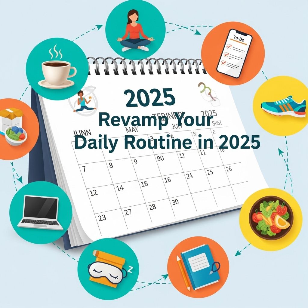 Revamp Your Daily Routine for a Productive 2025 - Graphic Eagle