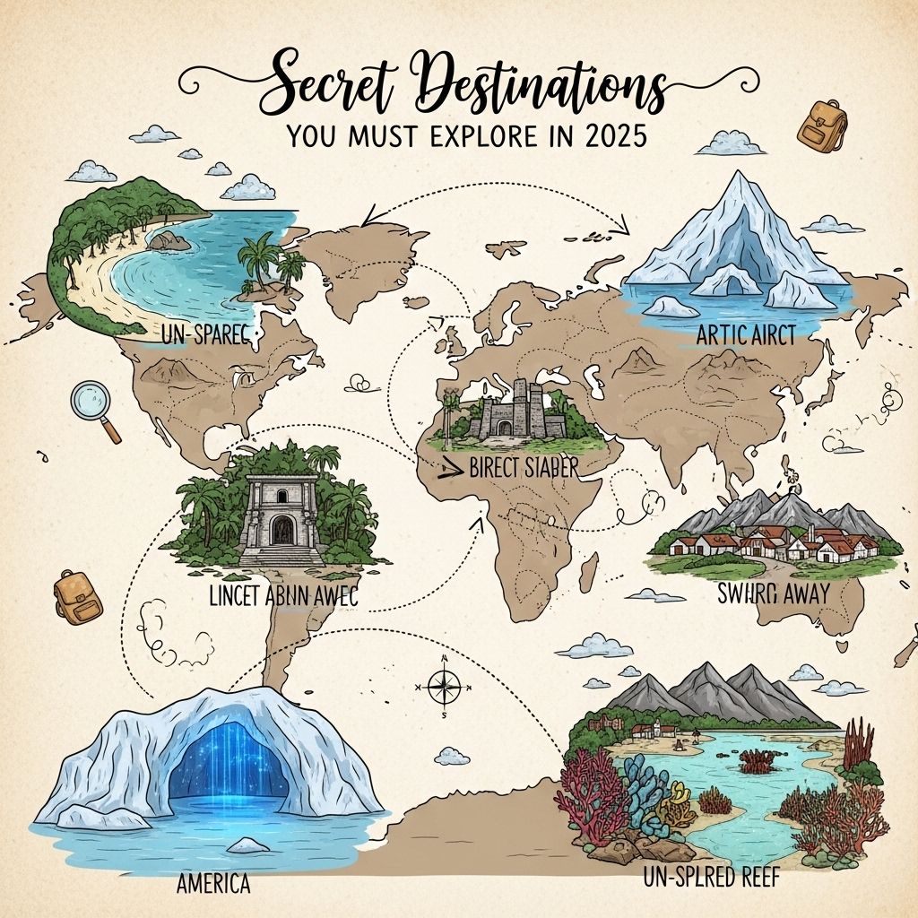 Uncover Hidden Gems: Secret Destinations to Explore in 2025 - Graphic Eagle