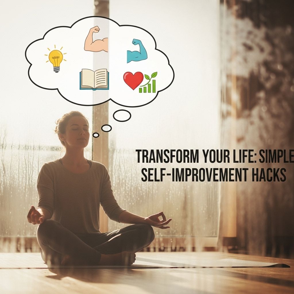 Transform Your Life With Simple Self Improvement Hacks Graphic Eagle