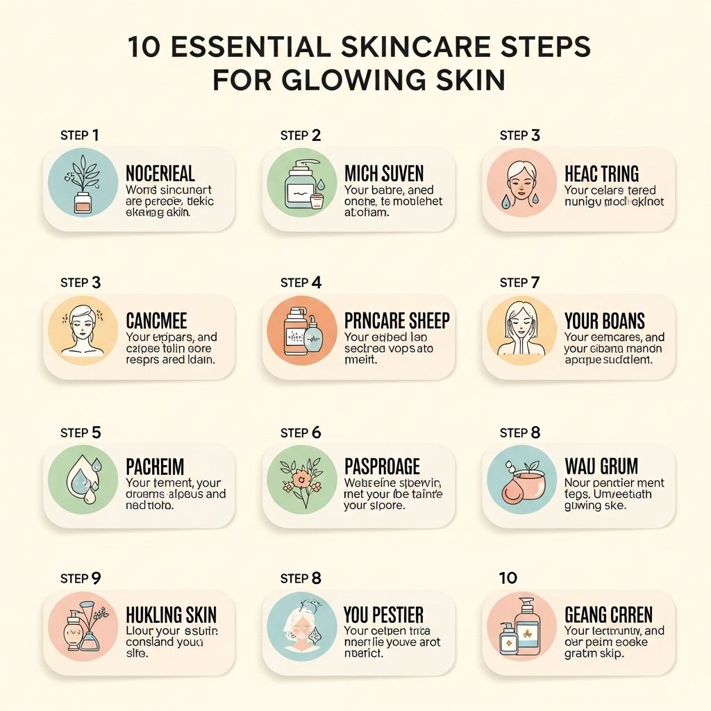 10 Essential Skincare Steps for Glowing Skin - Graphic Eagle