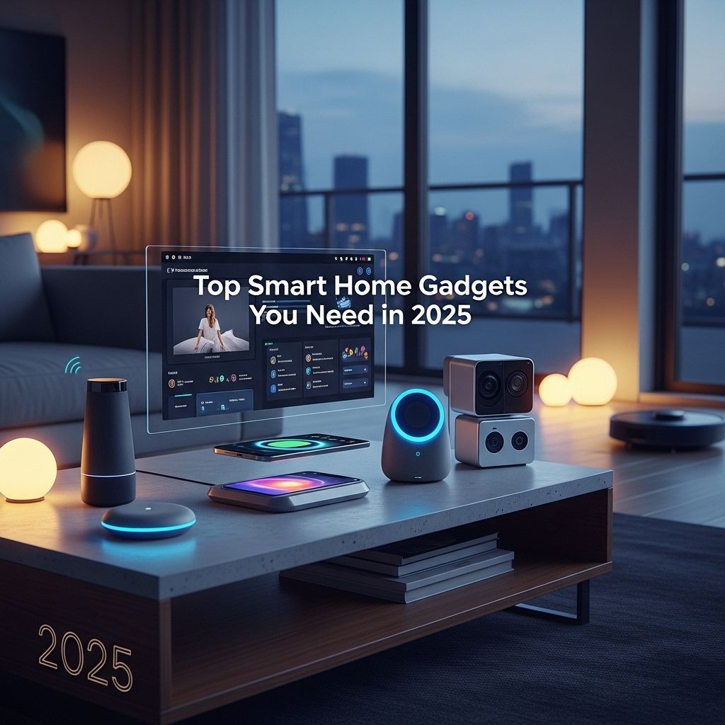 Must-Have Smart Home Gadgets for 2025 - Graphic Eagle