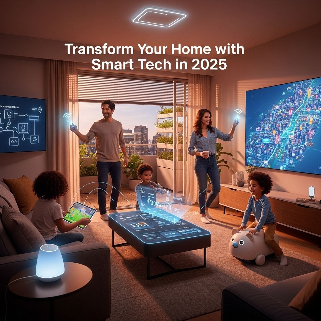 Transform Your Home with Smart Tech in 2025 - Graphic Eagle