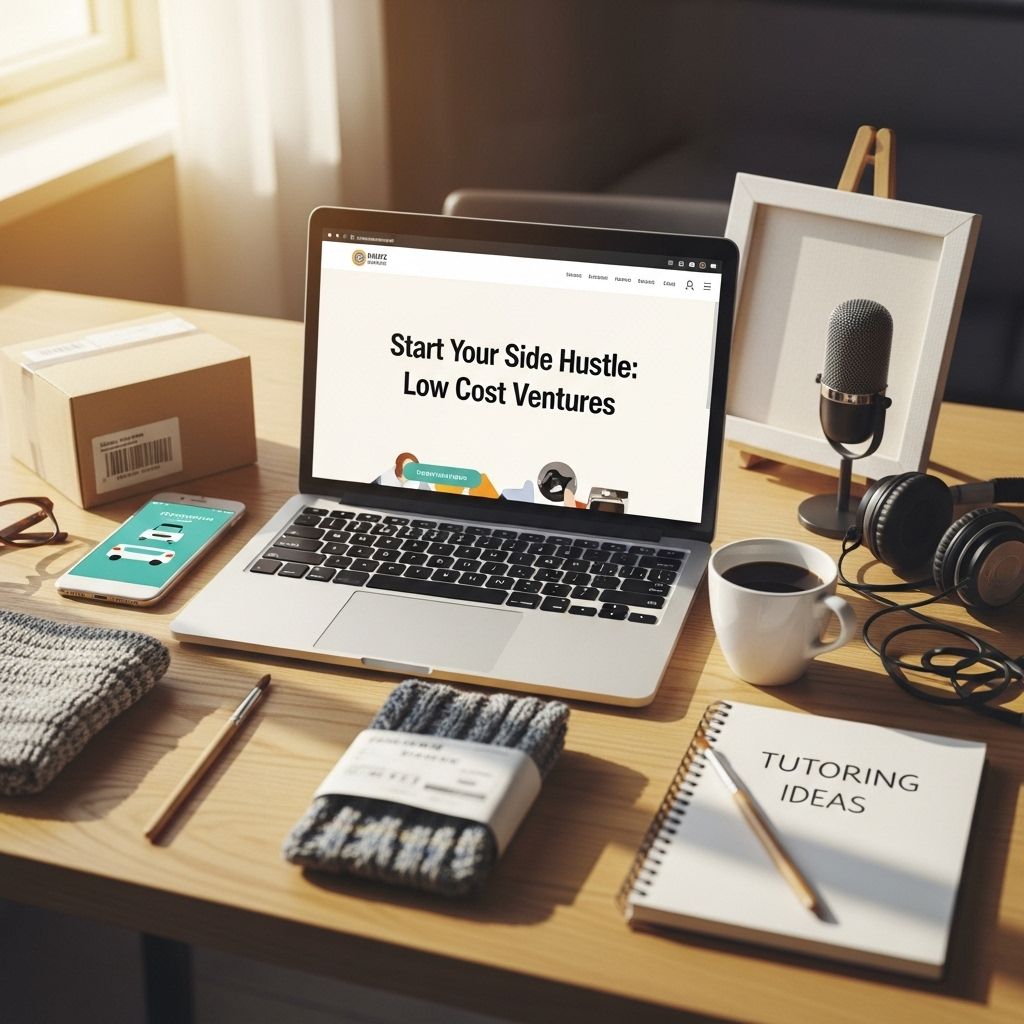 Start Your Side Hustle: Affordable Ventures to Boost Income - Graphic Eagle