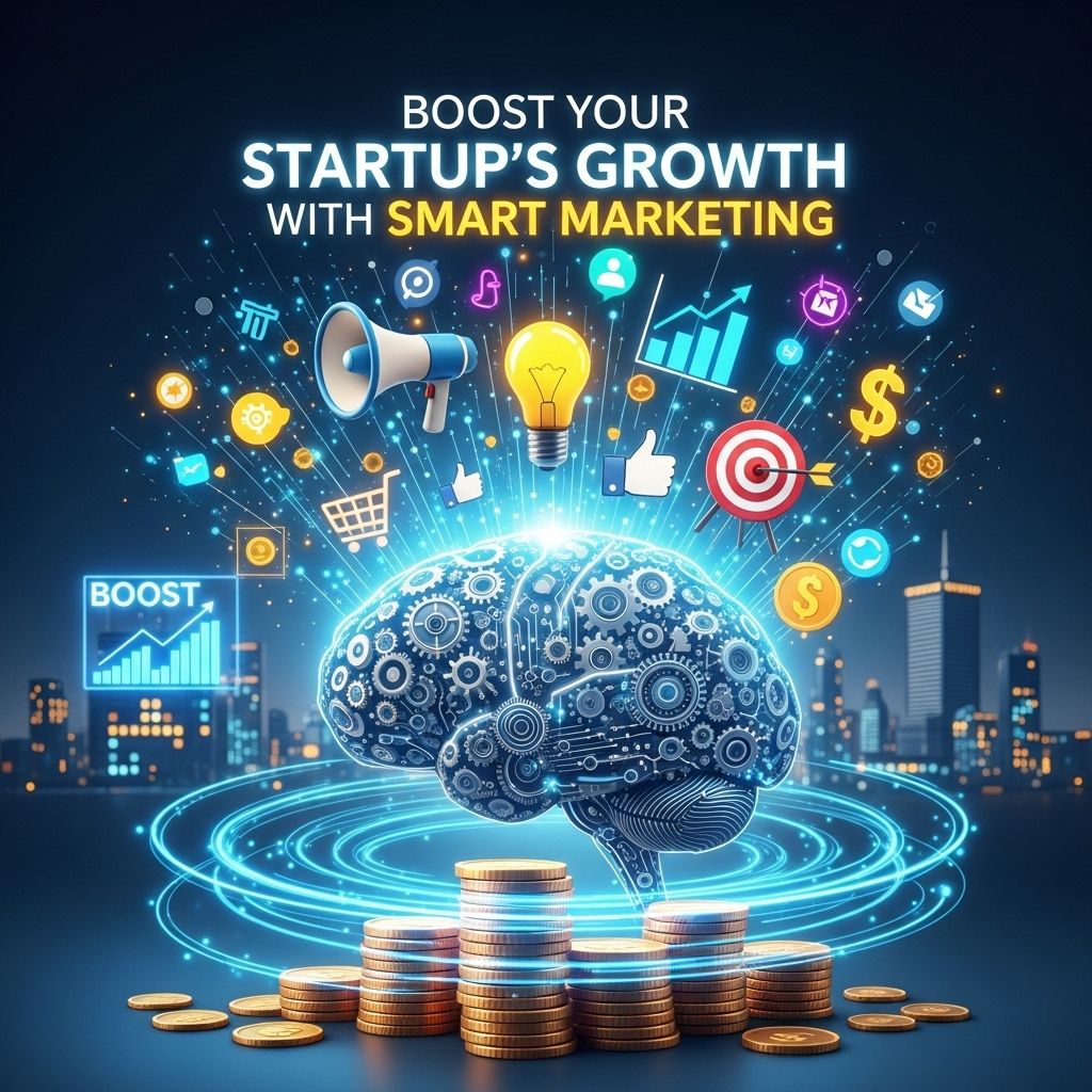 Boost Your Startup's Growth with Smart Marketing - Graphic Eagle