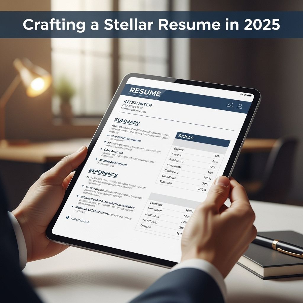 Crafting a Stellar Resume in 2025: Tips & Trends - Graphic Eagle