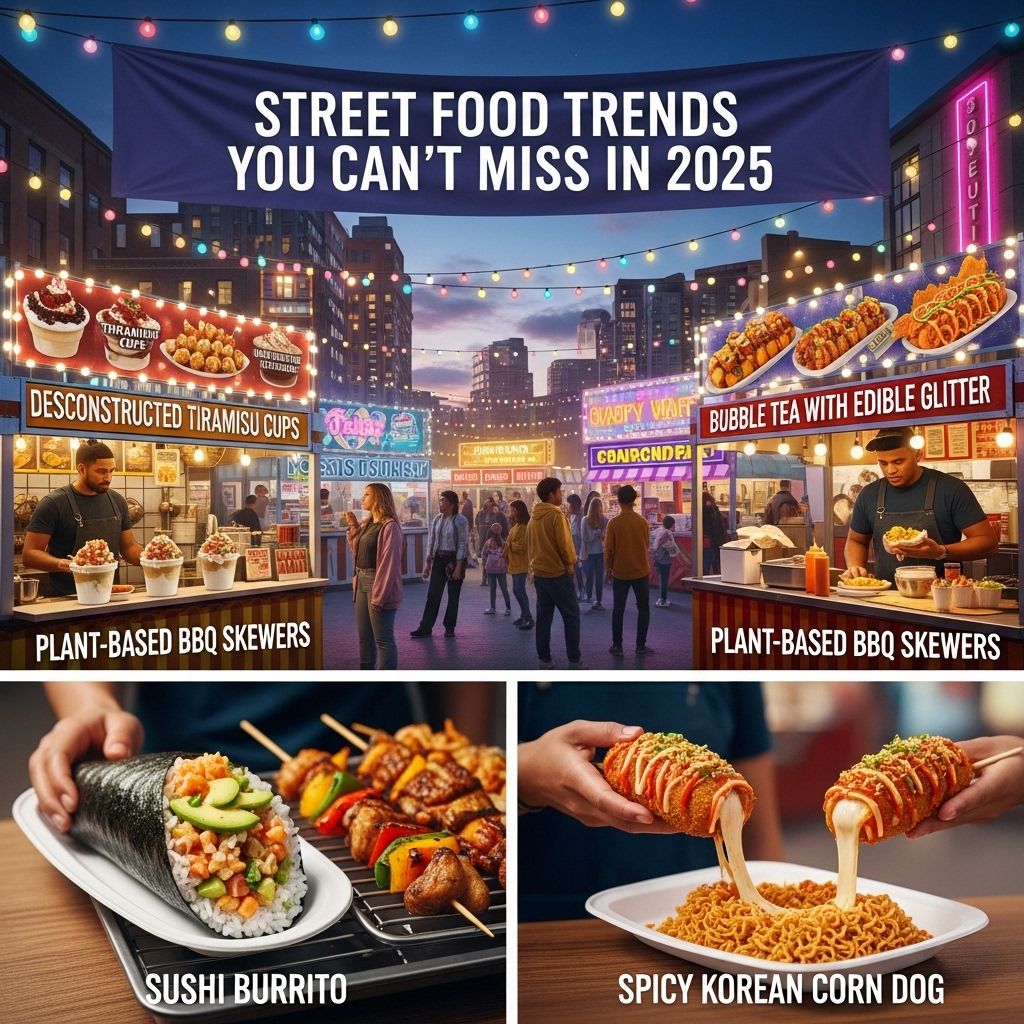 Top Street Food Trends to Watch in 2025 - Graphic Eagle