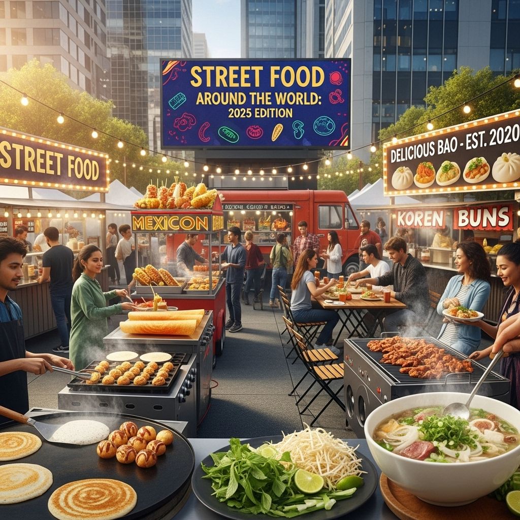 The Ultimate Guide to Street Food Around the World 2025 - Graphic Eagle