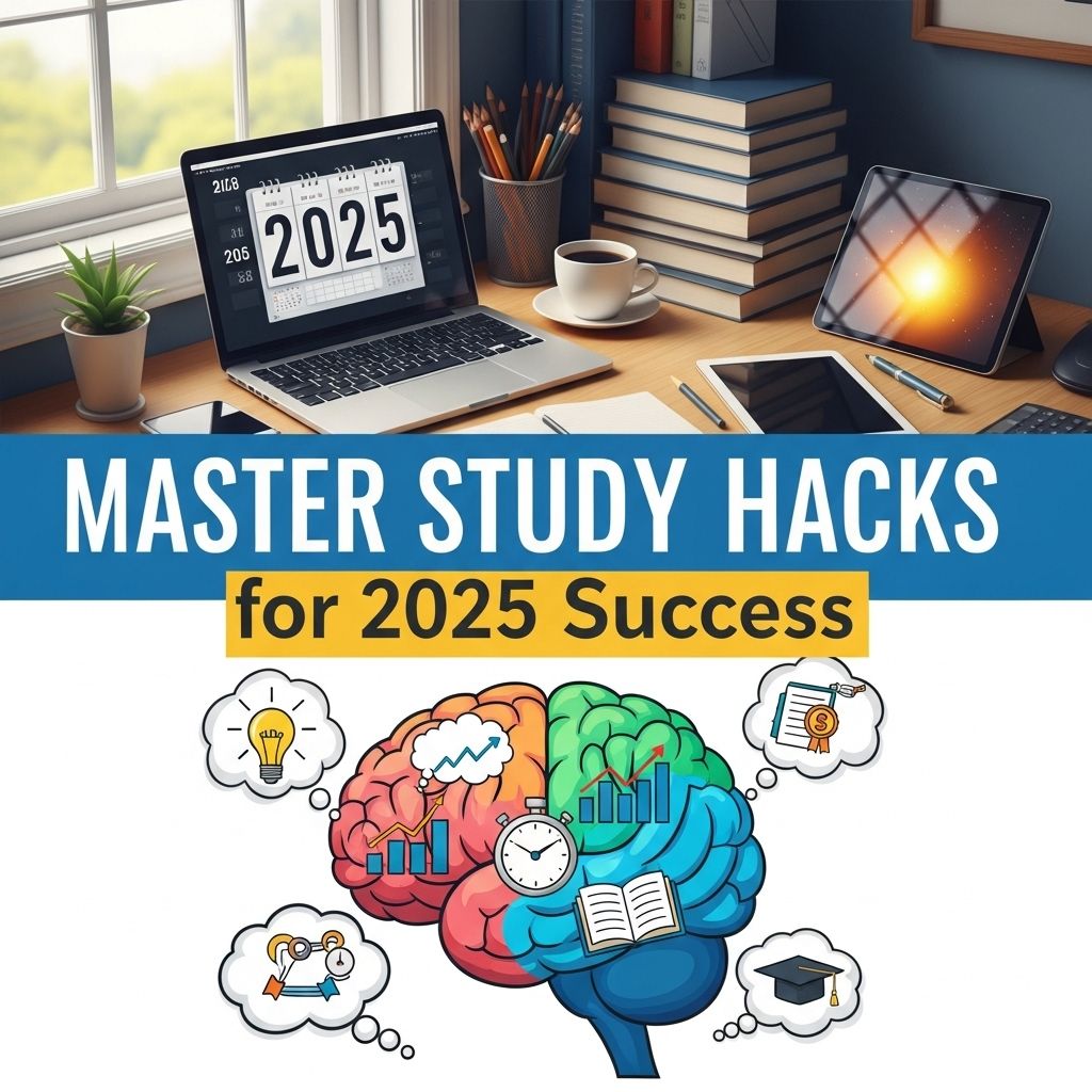 Master Study Hacks for 2025 Success - Graphic Eagle