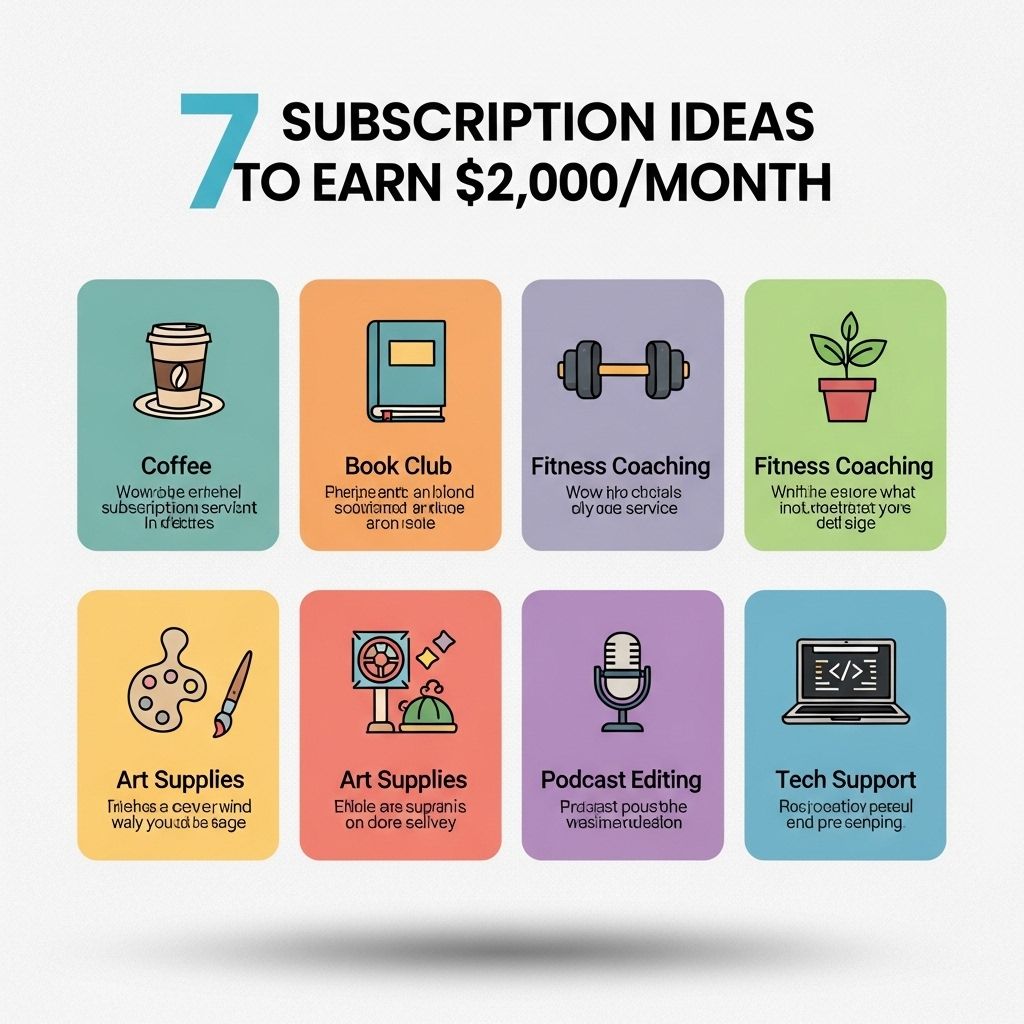 7 Subscription Ideas to Earn $2,000/Month - Graphic Eagle