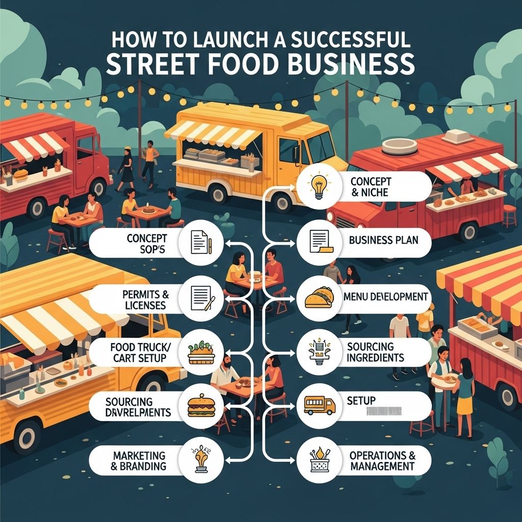10 Tips to Succeed with Your Street Food Business - Graphic Eagle